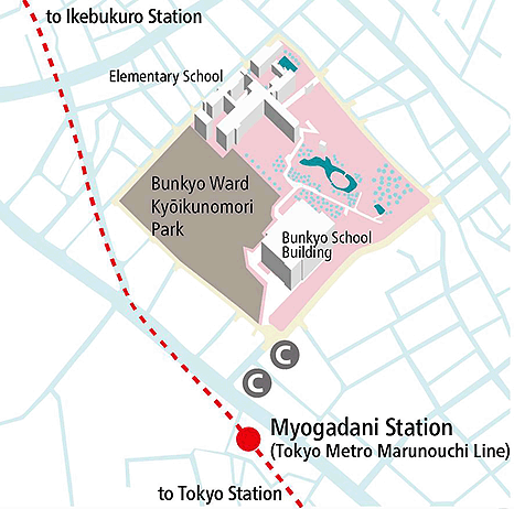 Tokyo Campus Map - University of Tsukuba
